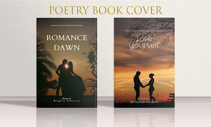 Design a minimalist poetry book cover by Creative1artist | Fiverr