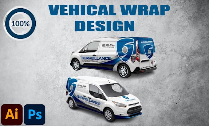 Design a creative vehical wrap design for your car, van, bus by ...