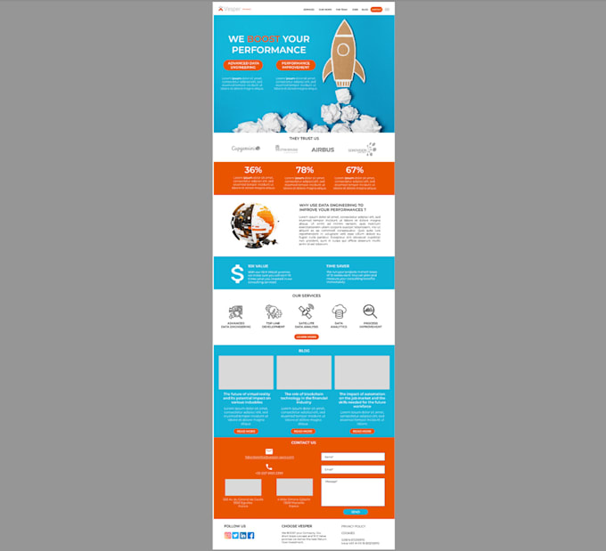 Créer des maquettes de site internet ux ui sur figma by Camille_mari ...