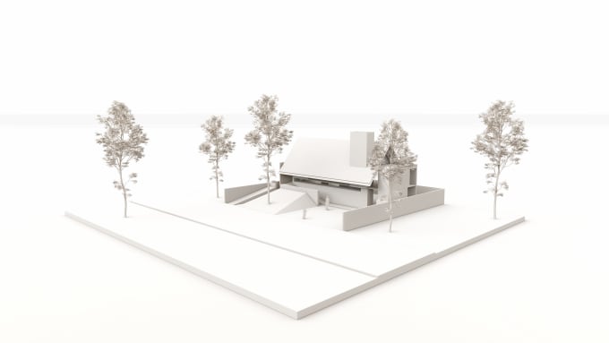 Create high quality architectural maquette style rendering by Rikfyhasto | Fiverr