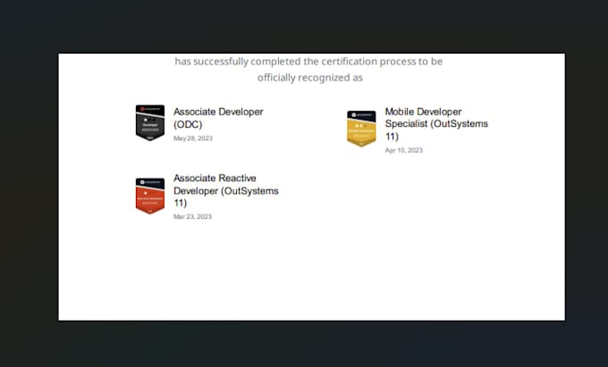 Help you with your outsystems development by Your_outsystems | Fiverr