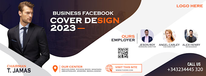 Create an amazing facebook cover design by Changmanzar110 | Fiverr