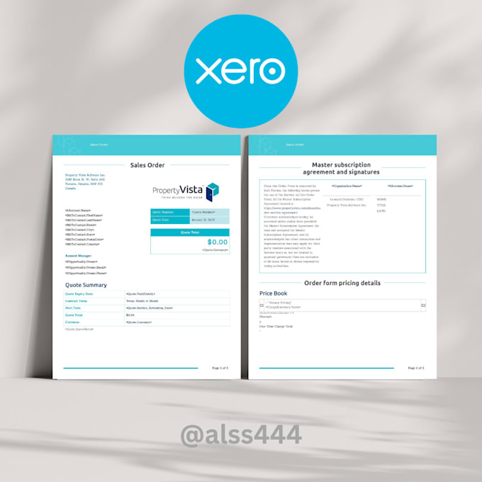 Do xero invoice quote statement by Alss444 | Fiverr