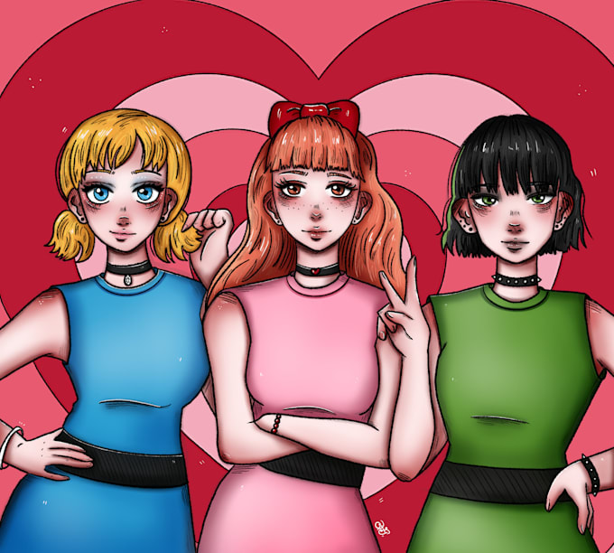 Do custom fan art of your favorites characters by Dannieln20 | Fiverr