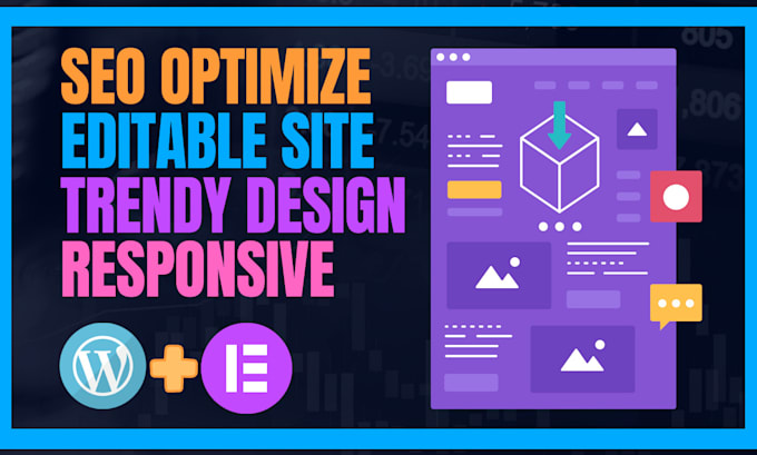 Clone, design a responsive wordpress website, landing page in elementor ...