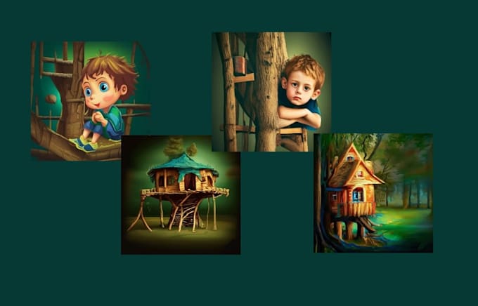 Write a pictorial story for kids with impressive colors by Huntingland ...