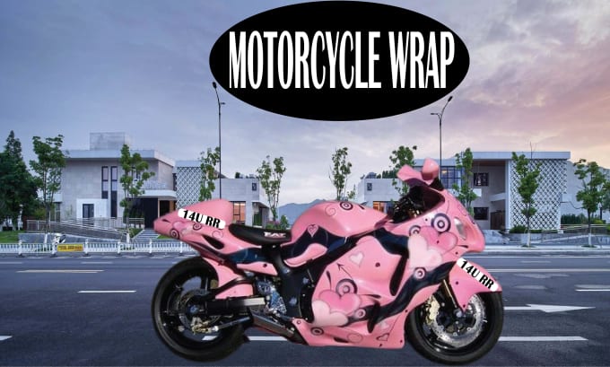 Design for professional racing motorcycle wrap ,bike wrap by ...