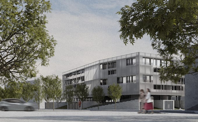 Render realistic perspective of your architectural model by ...