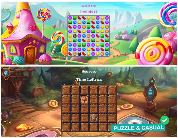 Create Your Game Using Javascript Html And Unique Art Assets By