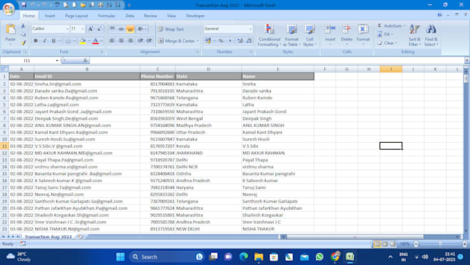 Do Fast Excel Data Entry Copy Paste Typing Virtual Assistant By Yuvrajsingh76 Fiverr