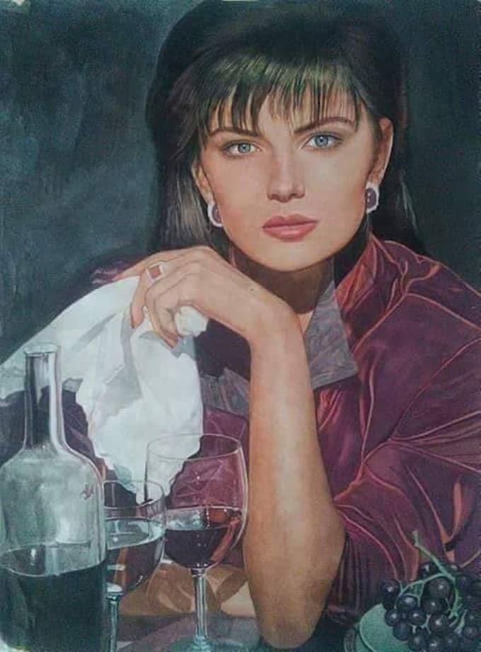 Make oil on canves watercolor and color pencil work of all kinds of ...