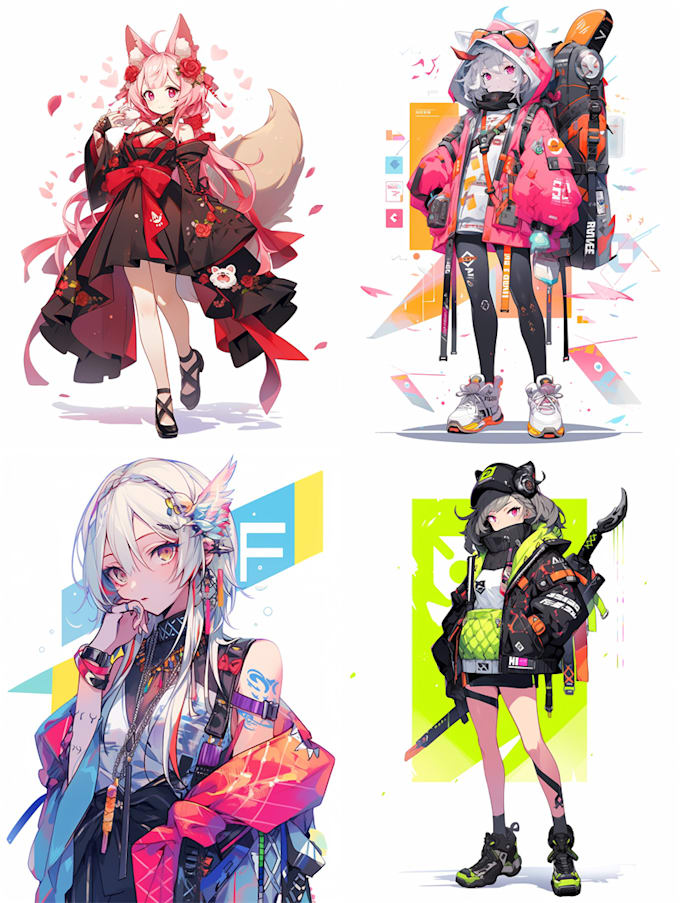 Make anime art using powerful custom ai by Gxyshcjcb | Fiverr