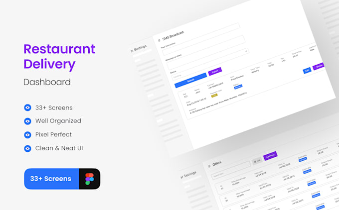 Design dashboard, crm, admin panel, web app dashboard by Gosman2020 | Fiverr