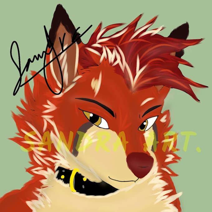 Do oc fanart, furry and character art commissions by Sandralouiss | Fiverr
