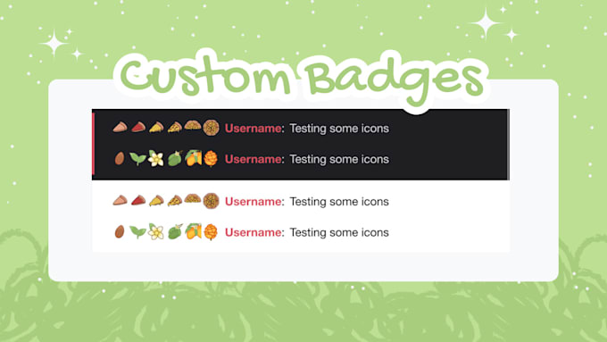 Draw custom sub badges by Hellatinadraw | Fiverr