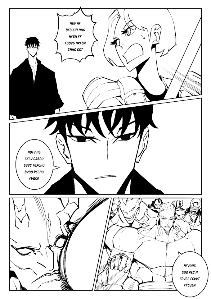 Draw action fantasy comic pages by Den_and_ren | Fiverr