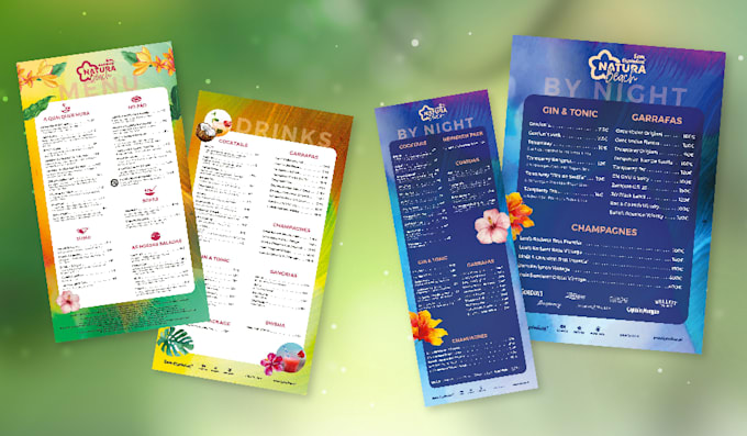 Design a beautiful menu for your restaurant by Mariaalves417 | Fiverr