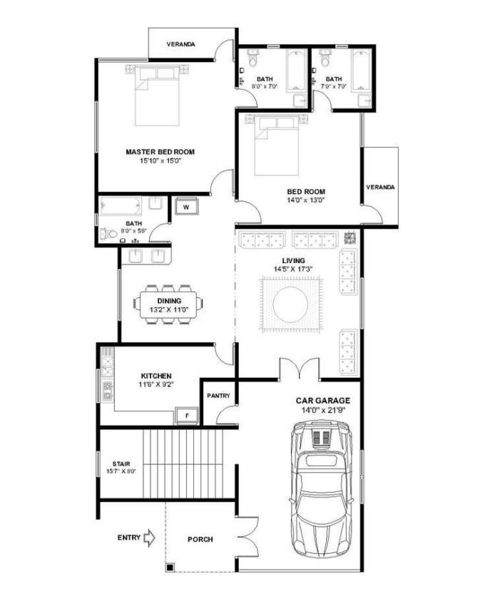 Convert pdf, sketch, image ,hand drawing to autocad 2d floor plan ... Convert pdf, sketch, image ,hand drawing to autocad 2d floor plan ...