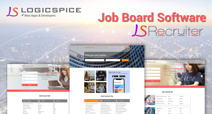 Build job board website and recruitment website mobile app by Milimete ...