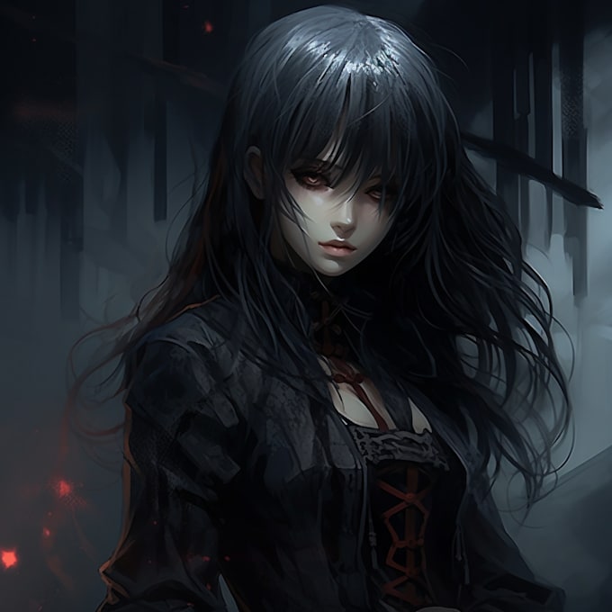 Draw anime character design, oc and fanart by Arminabaian | Fiverr