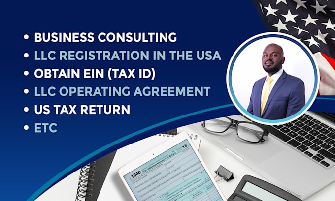 Register your llc in the united states with business address by ...