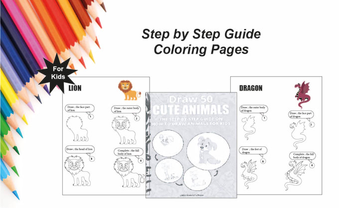 Design coloring activity pages for kids by Amna_creativity | Fiverr