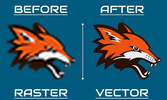 Manually vector tracing, redraw logo or business card, graphic design ...