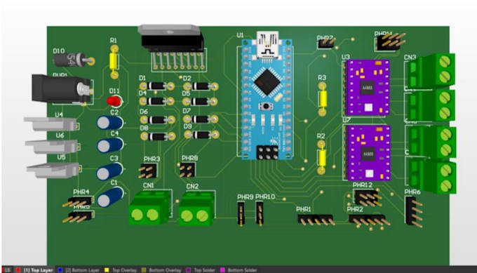 Design pcb layout for your schematics by Chathurangani_w | Fiverr
