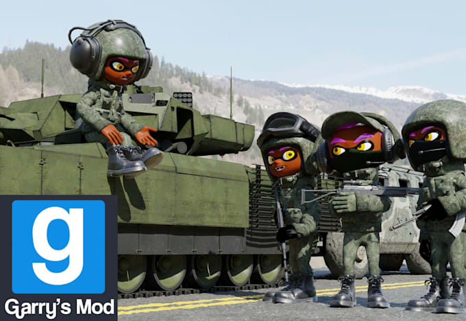 Create Or Port Gmod Playermodel Aka Garrys Mod Gmod Character Design