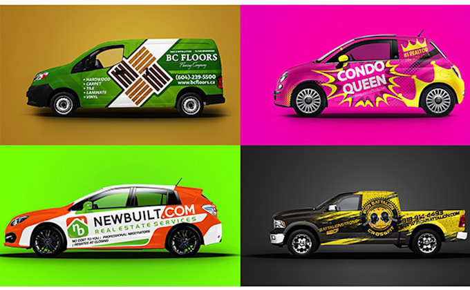 Eye catching vehicle wrap designs make your brand stand out by ...