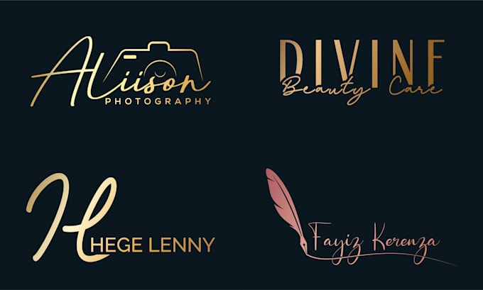 Design 3 handdrawing, cursive, signature logo in 24 hrs by Arc8ight ...