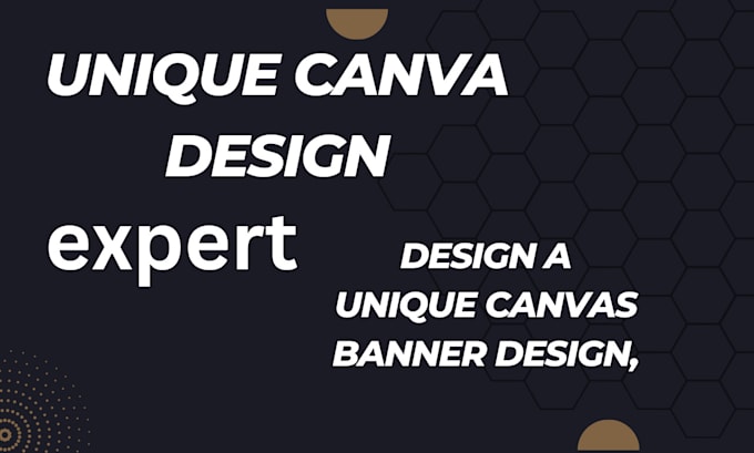Design a unique canva banner design, canva book cover design ...
