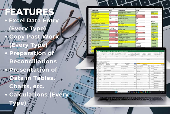 Do excel data entry and every type of excel accounting work for your ...