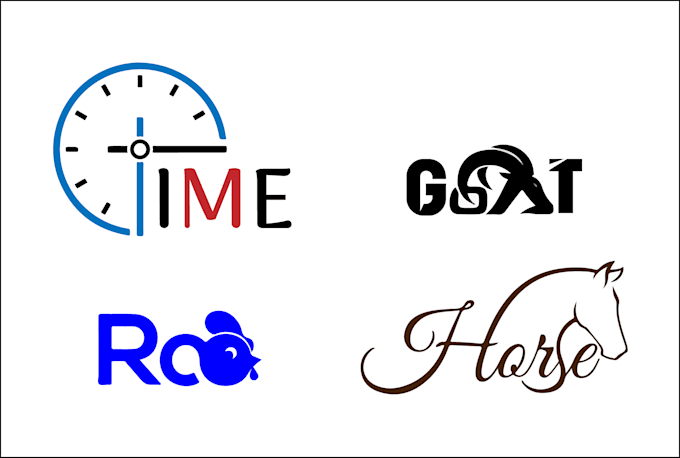 Design modern timeless minimalist monogram logo by Farhardesigns | Fiverr