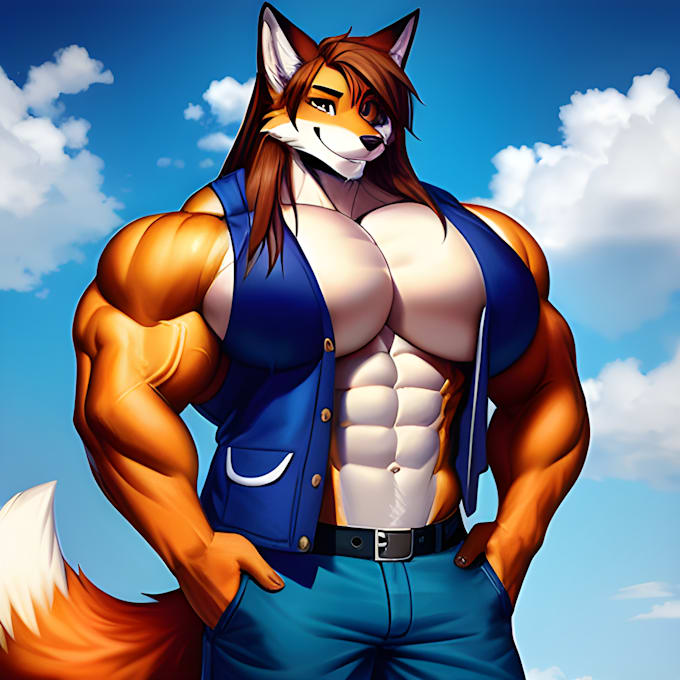 Create furries and humans with stable diffusion by Peterbasketfox | Fiverr