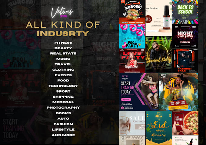 Design a professional instagram post flyer banner ad by Yassine_baarab ...