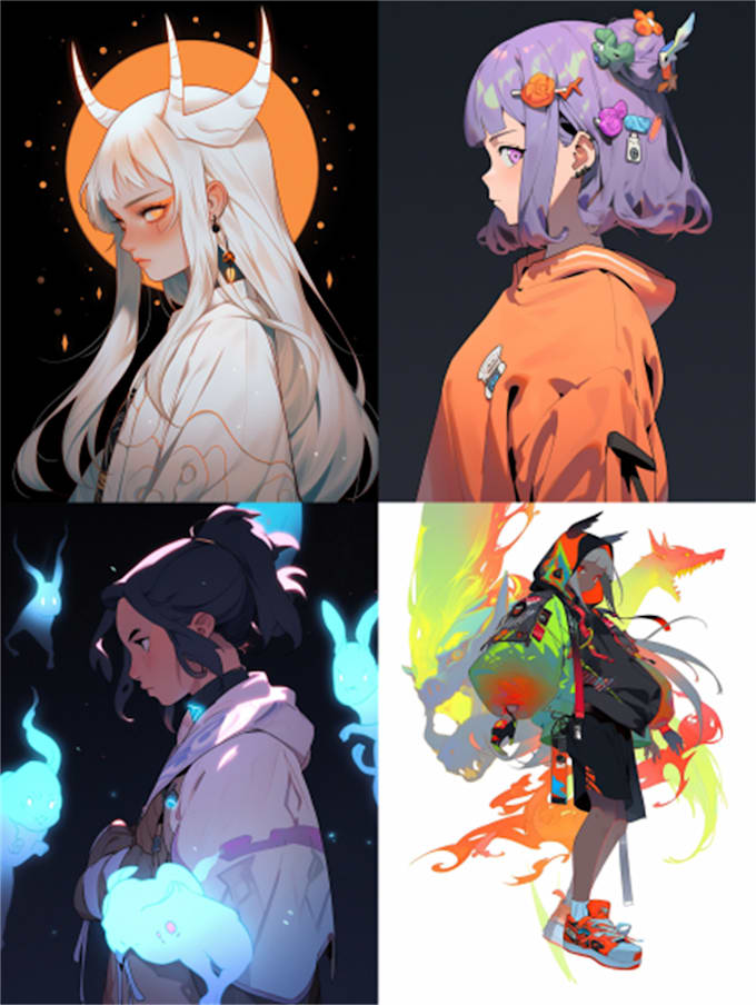 Make anime art using powerful custom ai by Naharoi | Fiverr