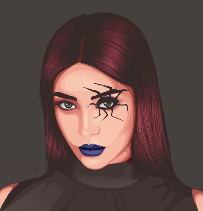 Do vector art portrait illustration from your photo by Ggtajw | Fiverr Do vector art portrait illustration from your photo by Ggtajw | Fiverr