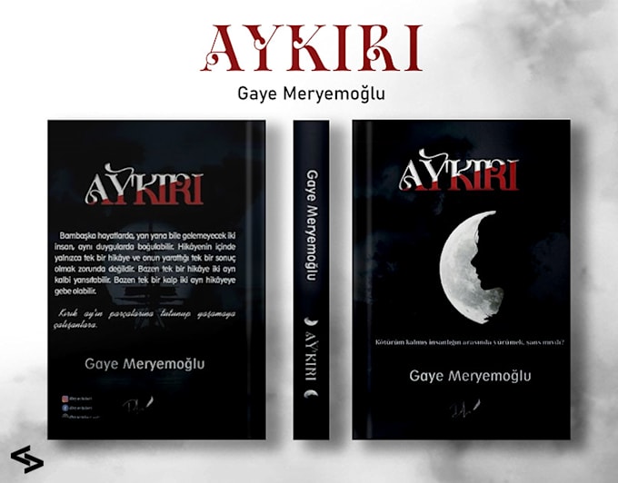 Double sided book cover design by Laytdesign | Fiverr