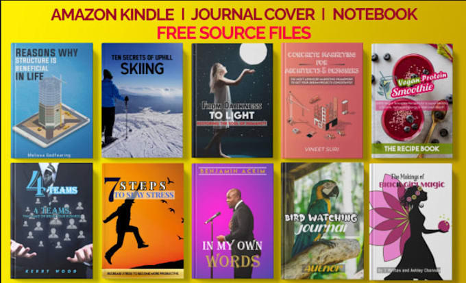 Design custom amazon kdp journal notebook ebook planner low content ...