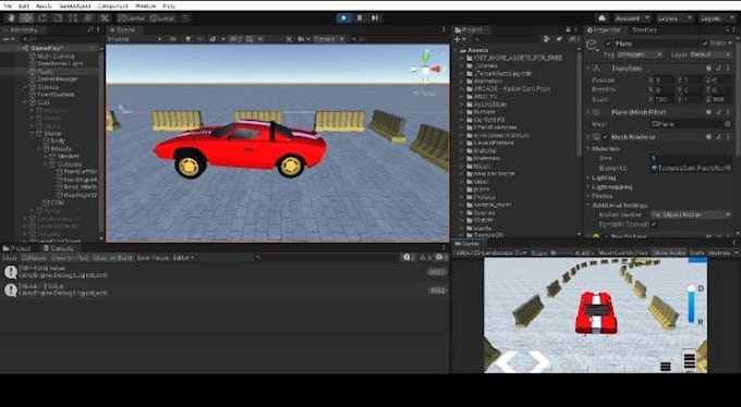 Erstellen sie ein arcade-spiel, ein schießspiel oder ein rennspiel mit ...