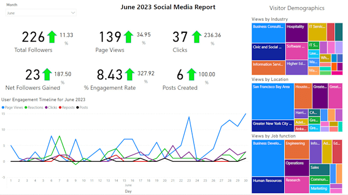 Clean data in excel and create a dashboard using power bi by Lucia ...
