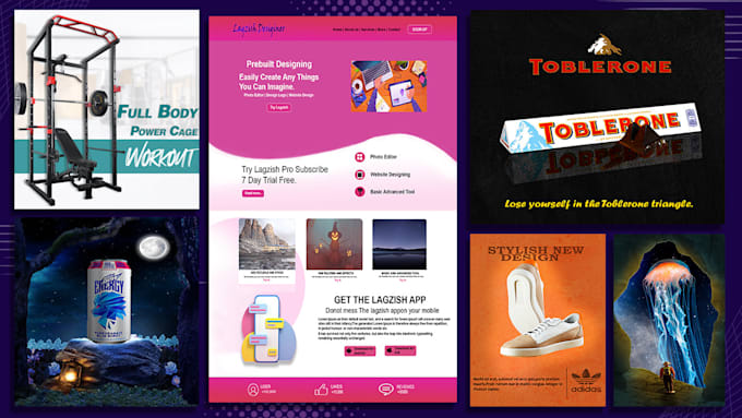 Make awesome website banner and sliders, poster ads by Haseebaslam352 ...