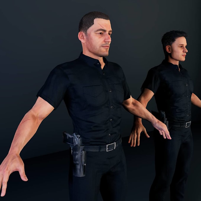 Do 3d game character, zbrush character, daz3d, 3ds max, moho, modo ...