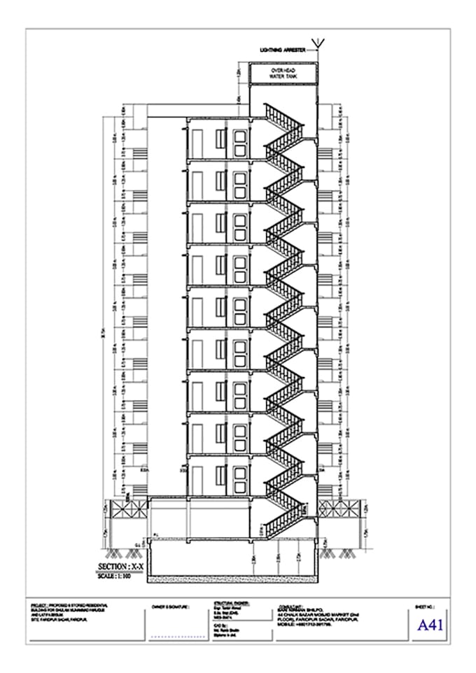 Draw architectural and civil working drawing in autocad 2d by Rakibcad ...