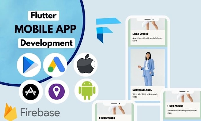 Build Flutter App For Android And Ios Mobile Apps Development By