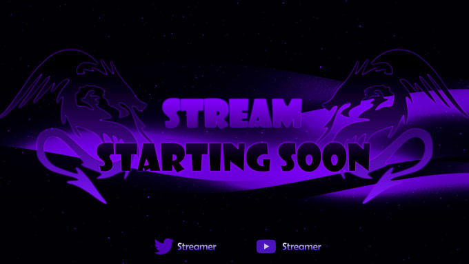 Design twitch screens, banner and panels for your stream by ...