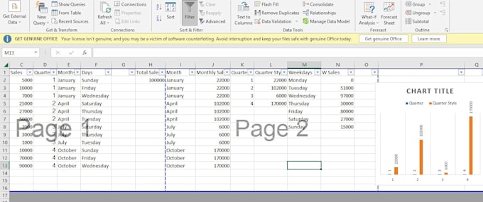 Make formulas correct on ms excel by Dean_sja | Fiverr