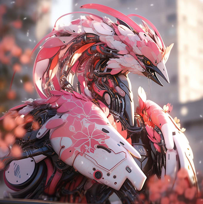 Draw custom animal robot, mecha, cyborg character design by Beavaros ...