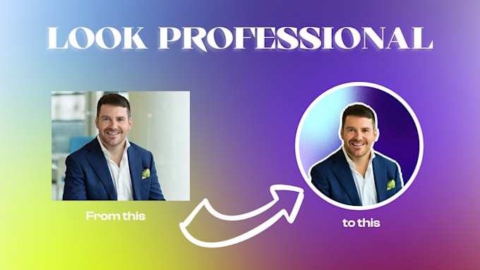 Create a professional profile picture by Xerci_designs | Fiverr